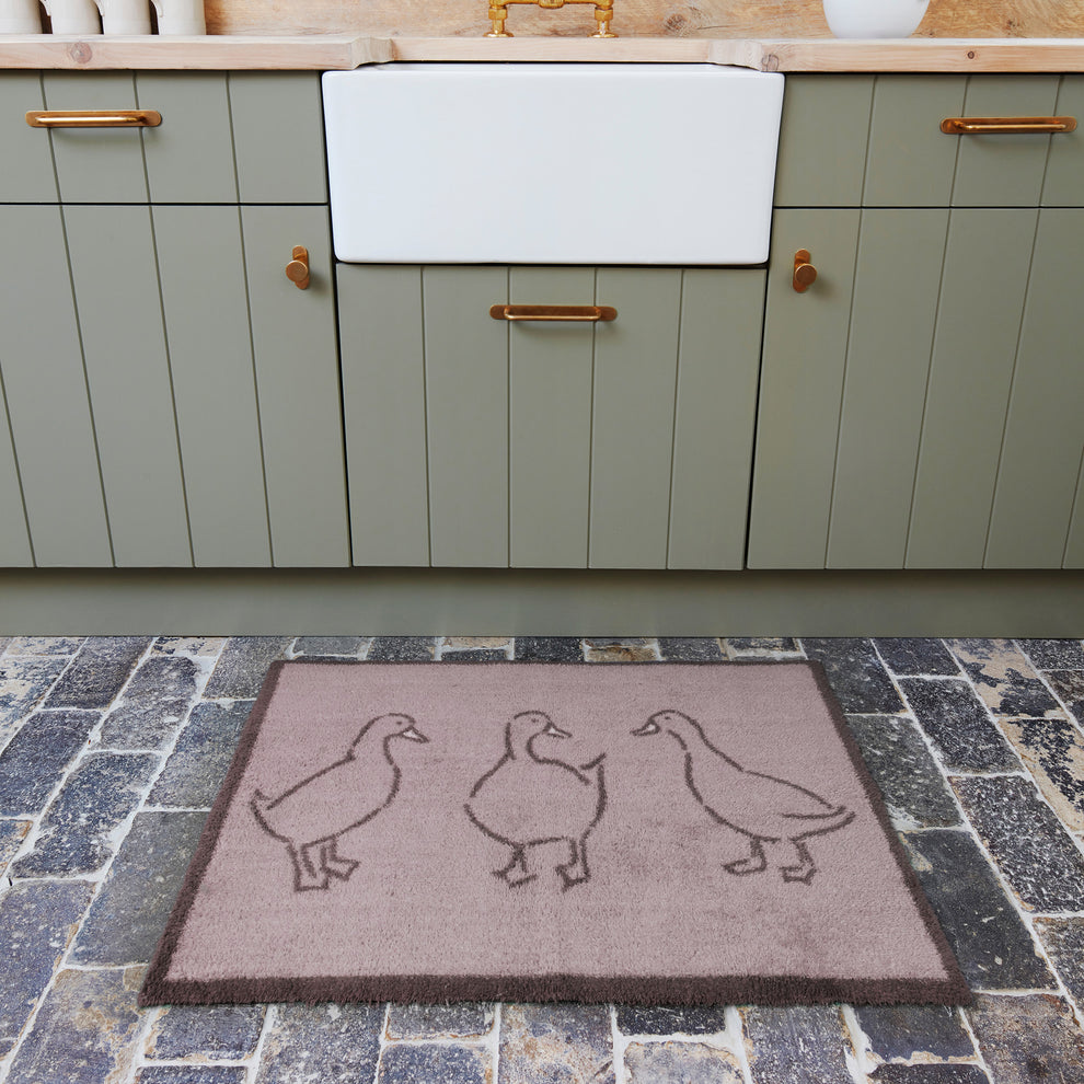 Neutral Ducks – Turtle Mat