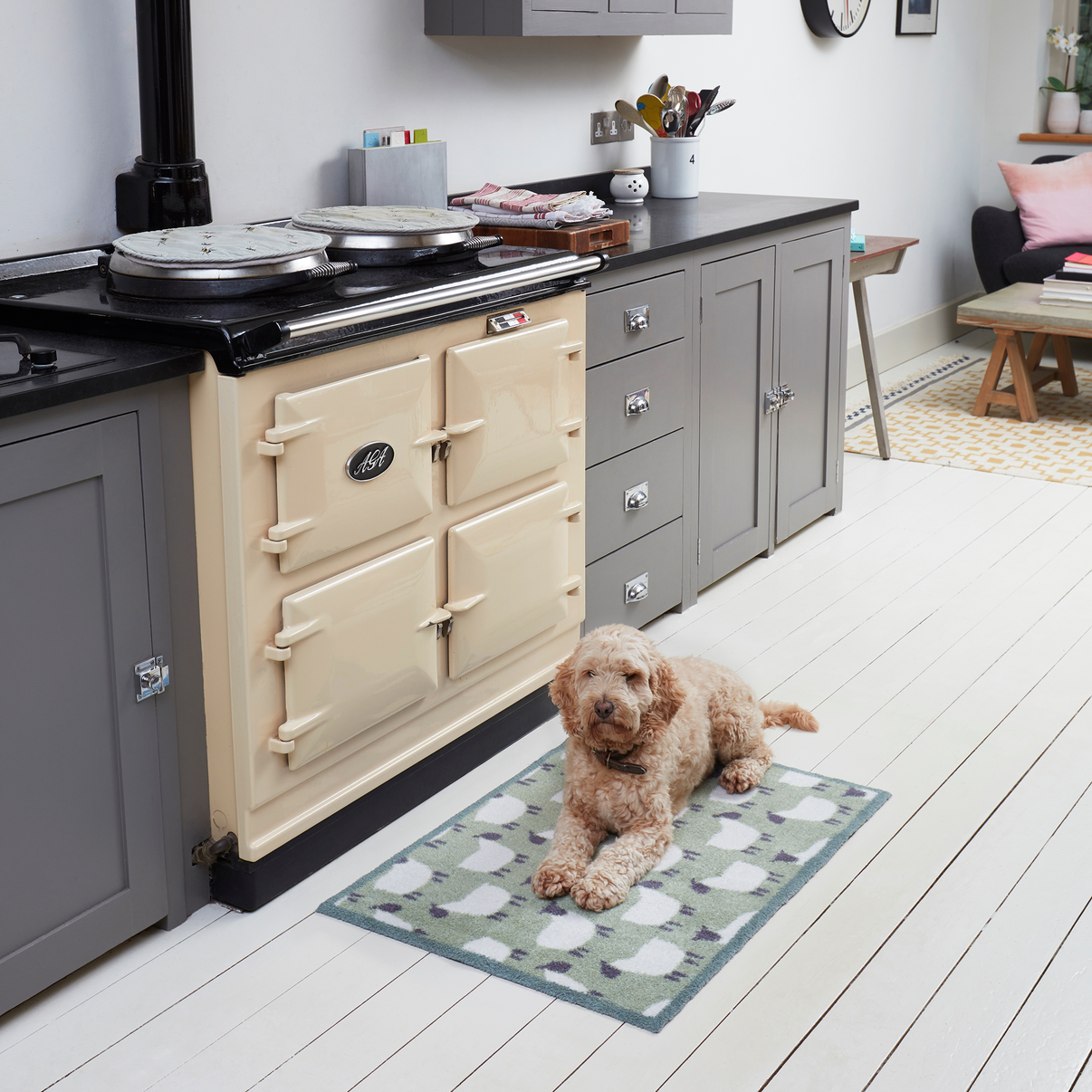Flock Green – Turtle Mat