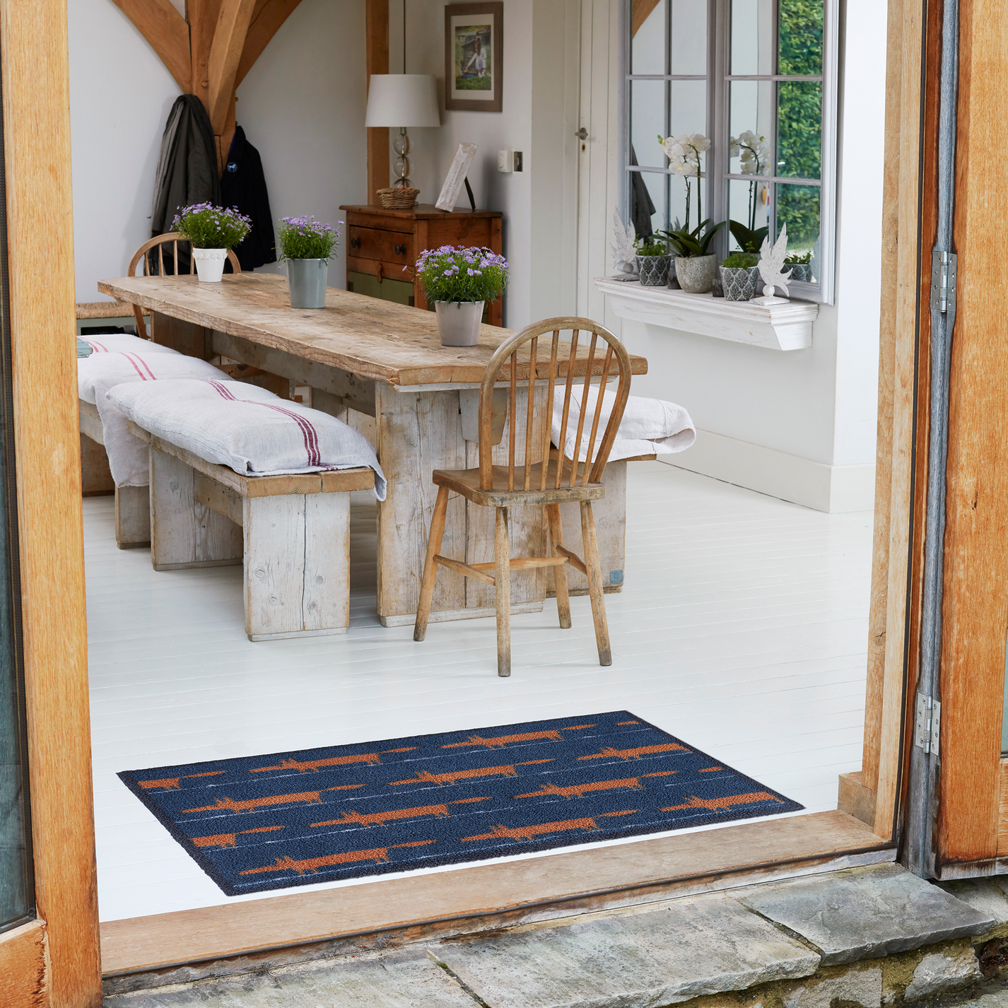 Running Mr Fox - Navy – Turtle Mat